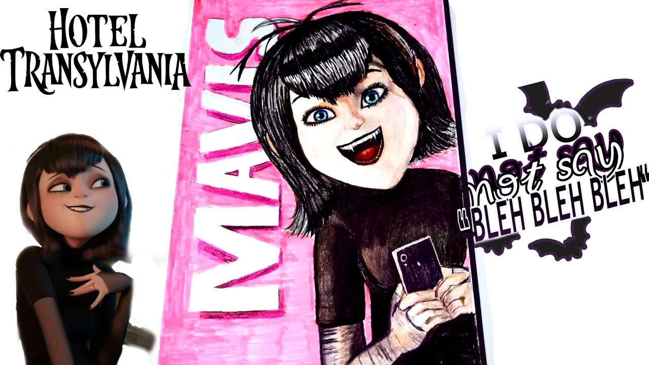 Hotel Transylvania 4 transformation Mavis drawing - YouTube