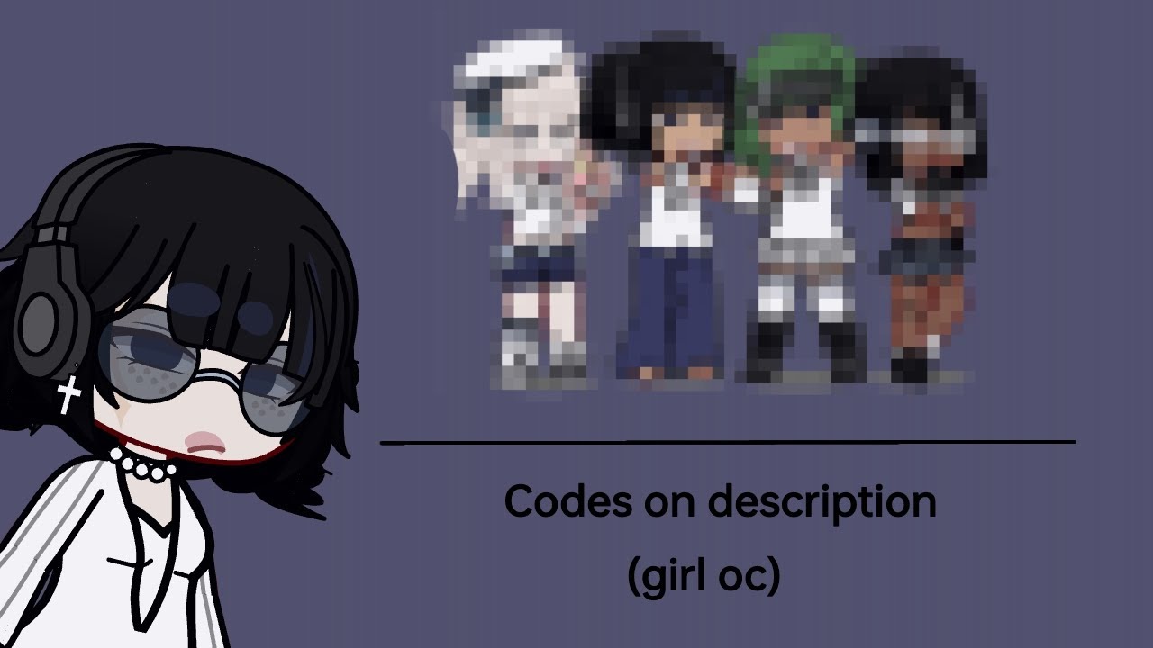 (Closed)|free aesthetic ocs|gacha club|offline codes on description|@swphiqa|[inspired] - YouTube