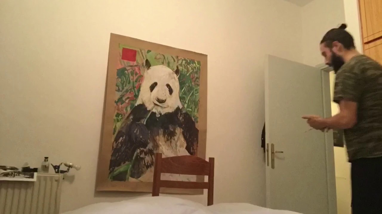 Pandazis George / Painting panda project part #2 - YouTube