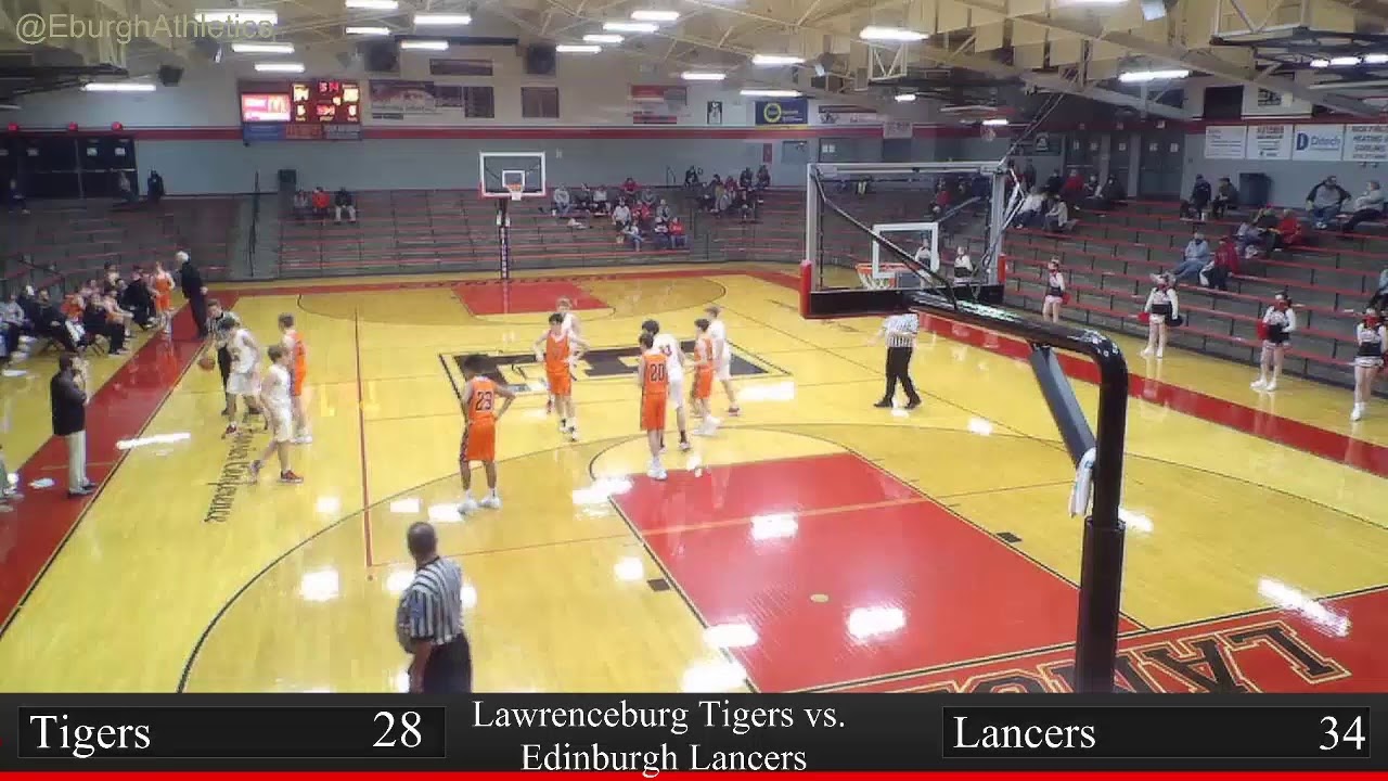 Lawrenceburg Tigers vs. Edinburgh Lancers Junior Varsity - YouTube