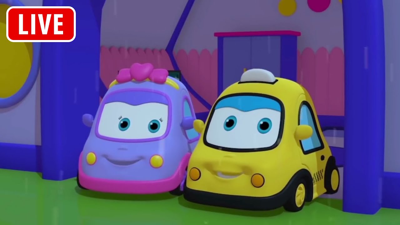 The Little Cars Tony and Amanda Playing in Rain Live Stream - YouTube