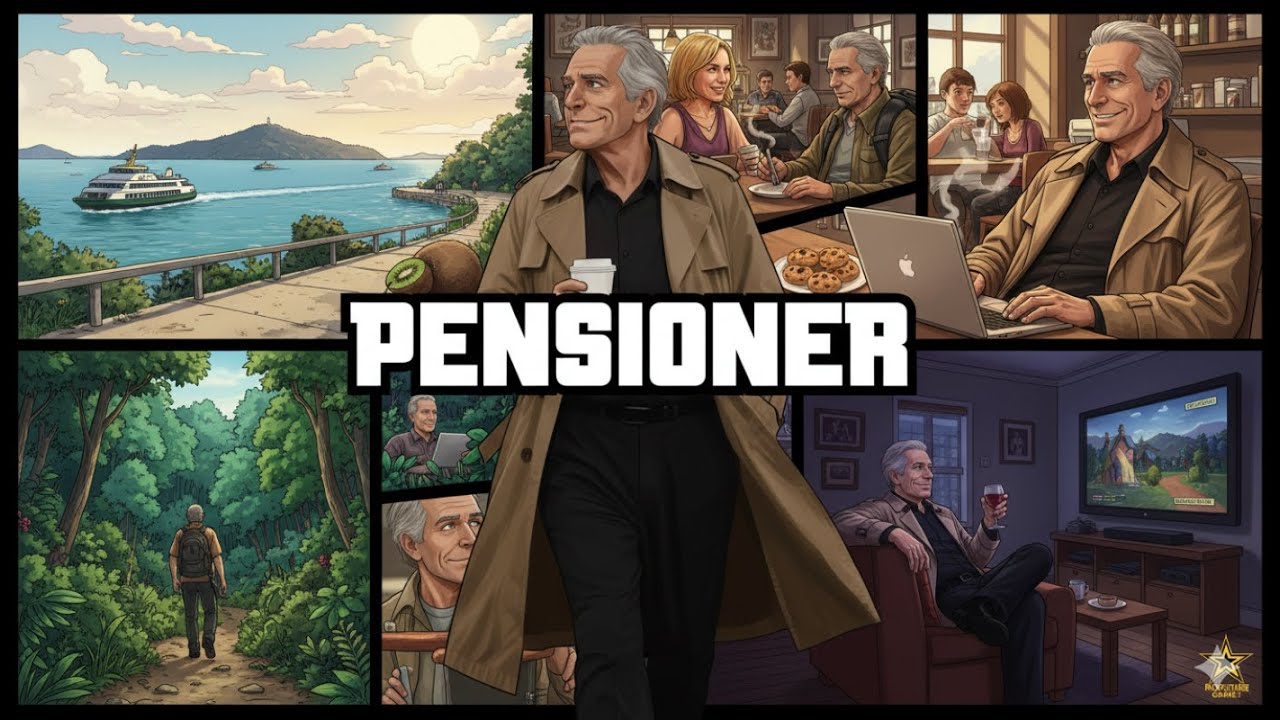 Ian Rushton - Pensioner | Official Music Video (GTA inspired) - YouTube