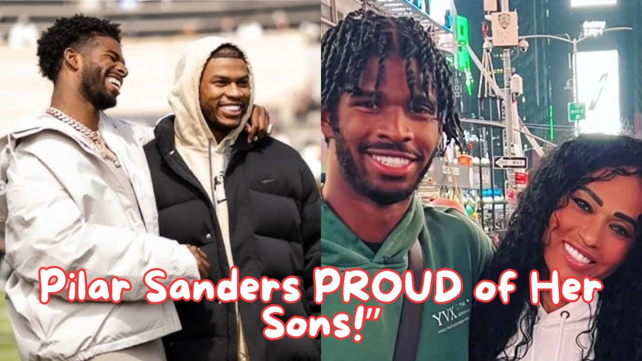 Deion Sanders’ Ex-Wife Pilar Sanders Proudly Supports Sons Shedeur and ...