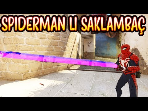 SPİDERMAN İ EBE YAPTIK FANTAZİ SAKLAMBAÇ!!