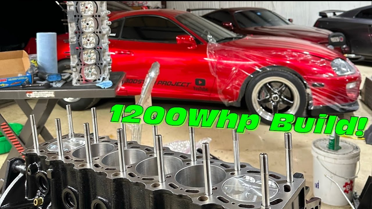 My 1500HP Engine Is Almost Done. MKIV Supra Build Update. - YouTube