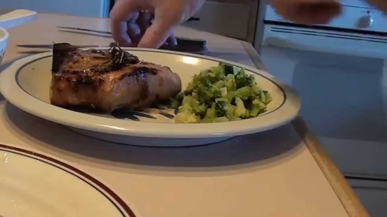 Stuffed Veal Chops - Wicked Good Eats - YouTube