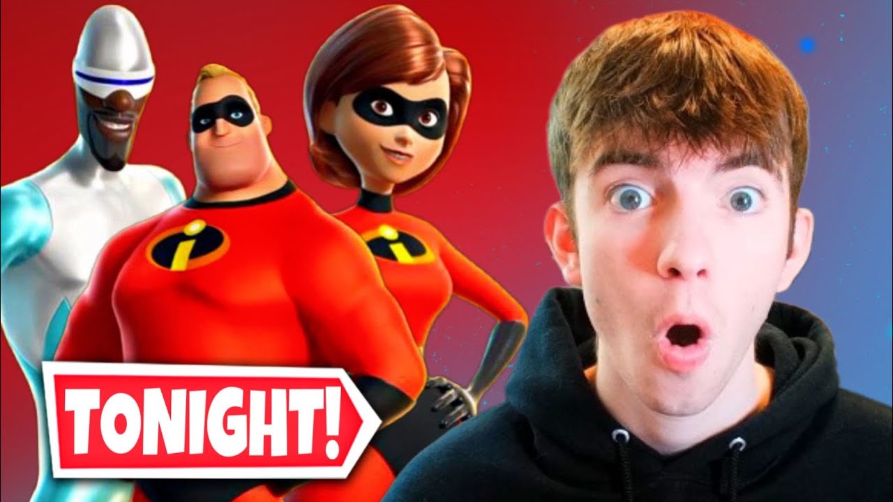 Fortnite INCREDIBLES Skins Release TONIGHT! - YouTube