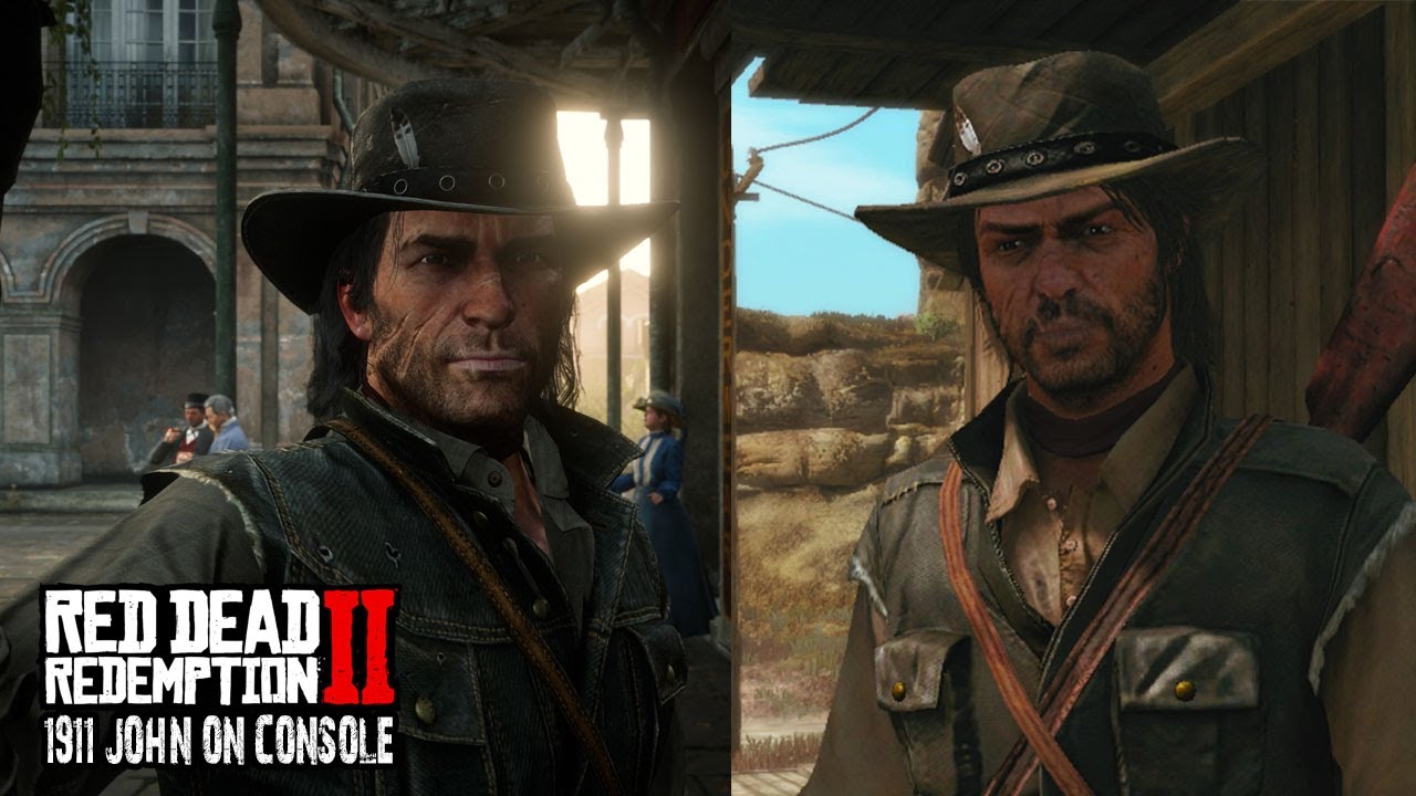 How to make RDR1 John Marston on Console (RDR2) - YouTube