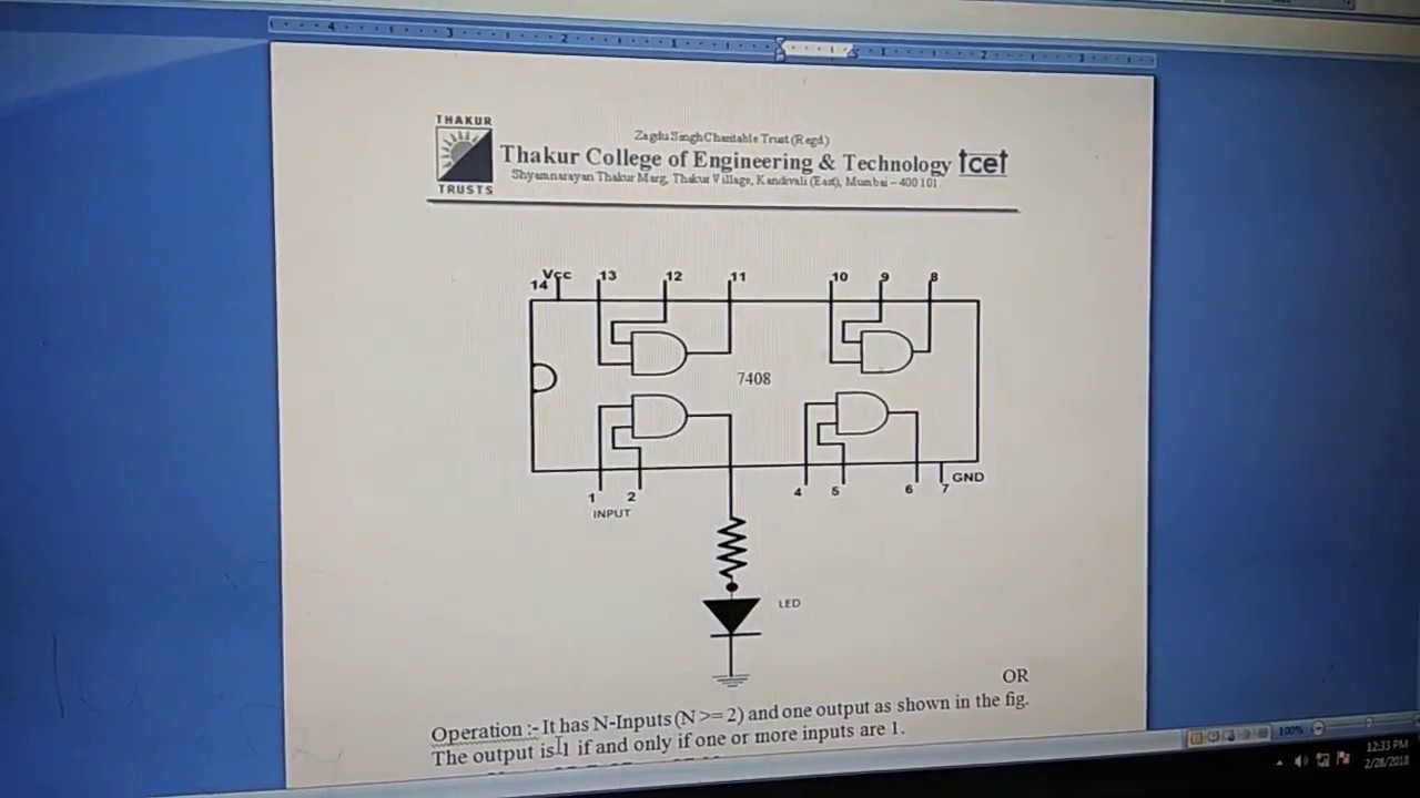 Basic Logic Gates and IC tester project in Hindi - YouTube