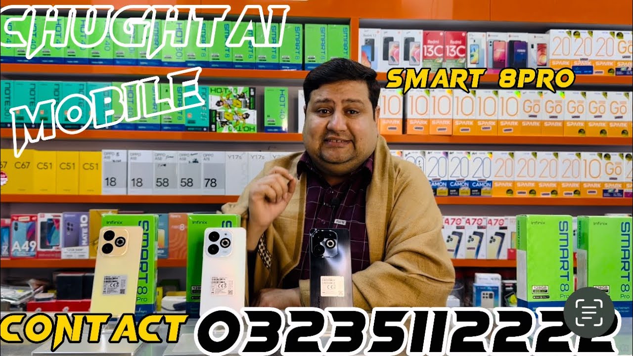 Infinx Smart 8 pro Unboxing and First look l Best Budget Smartphone ...