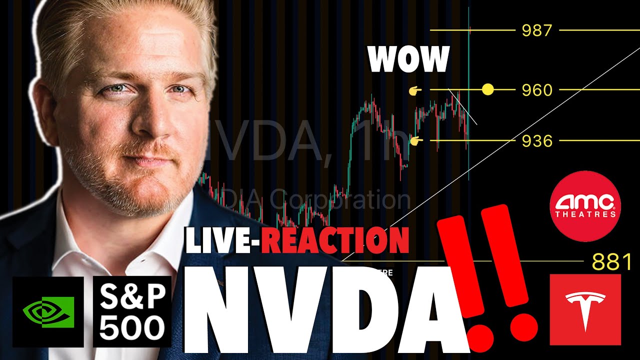 NVDA 🚀 LIVE Reaction 🔥 Markets Tomorrow - YouTube