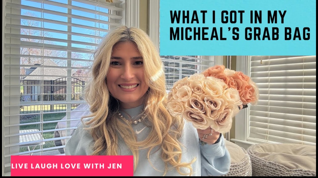 Michaels $10 Grab Bag Unboxing | My First Grab Bag Ever - YouTube