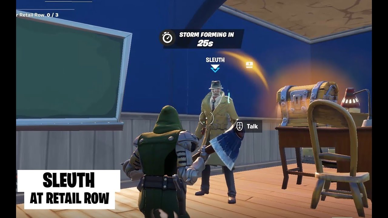 Locate Sleuth at Retail Row - Chapter 2 Season 5 - YouTube