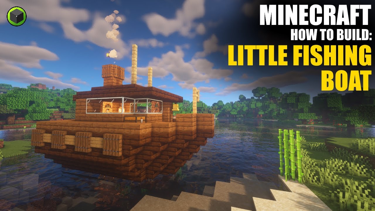 HOW TO BUILD: LITTLE FISHING BOAT | MINECRAFT BUILDINGS #42 - YouTube