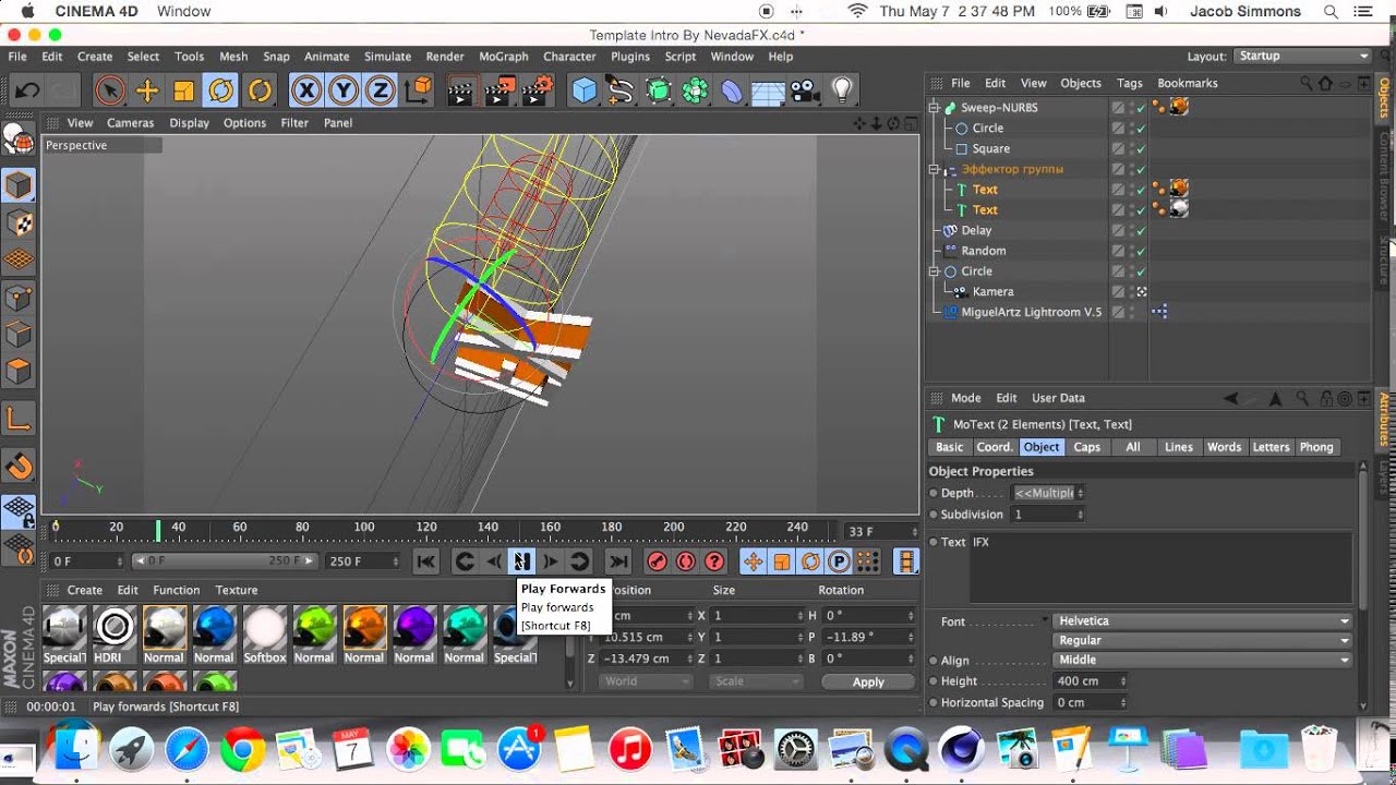 How to edit intro templates - YouTube