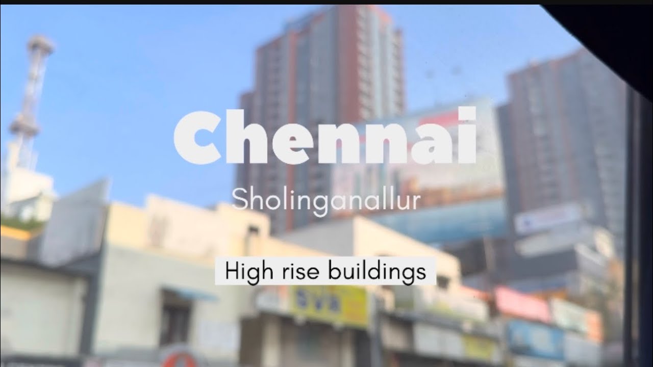 Chennai - High Rise Buildings - YouTube