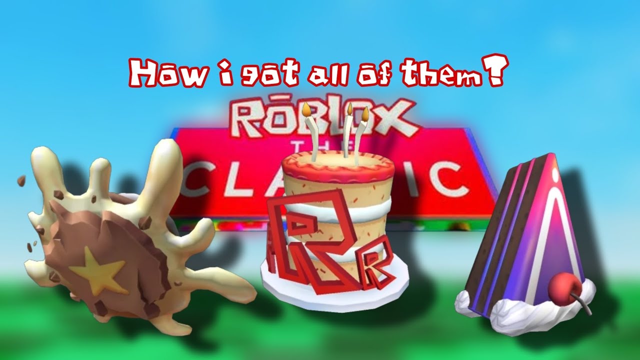 I finally got all of these items on the roblox classic event..but how ...