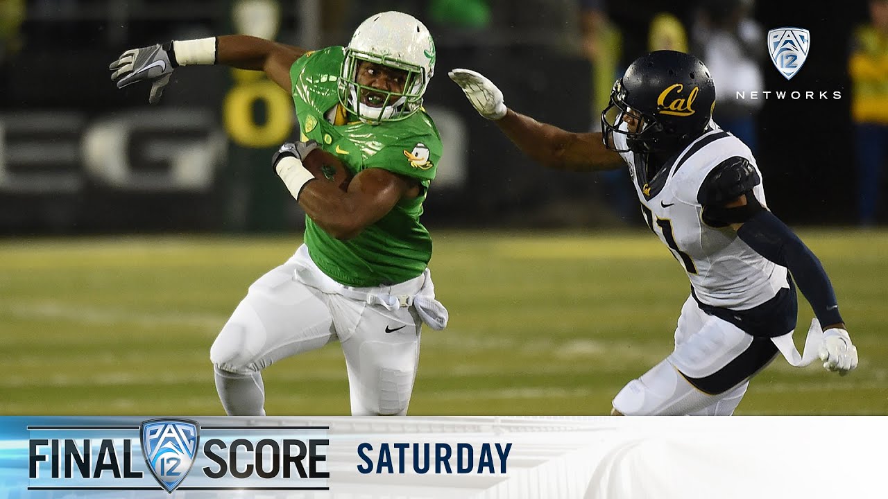 Highlights: Oregon football soars past Cal - YouTube
