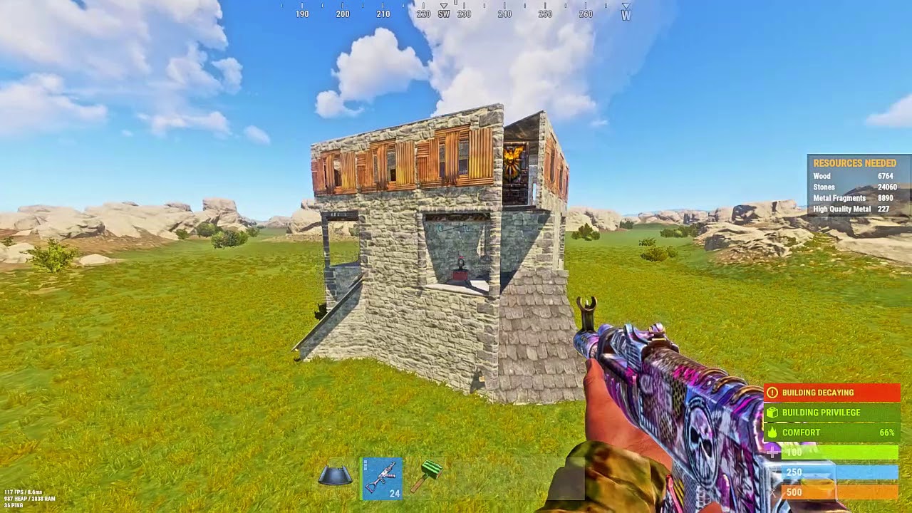 Evil Wurst' Serenity base - Video presentation - Trio Base 26 (rockets ...