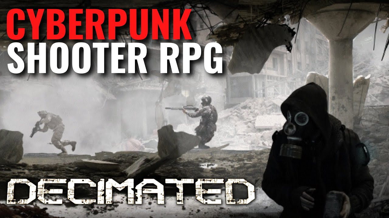 Decimated($DIO) NFT Game Review | Cyberpunk Shooter RPG - YouTube