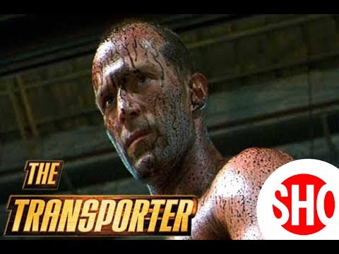 Frank on Oil Fight Scene Transporter 2002 Movie CLIP MP4