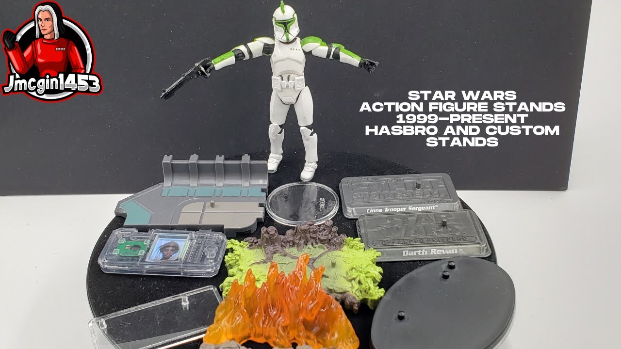 Let's Talk About Star Wars Action Figure Stands 1999-Present - YouTube