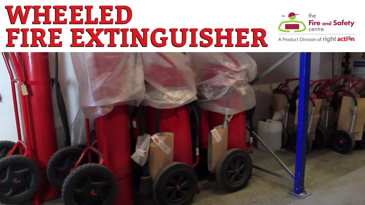 Applications of Wheeled Fire Extinguishers - YouTube