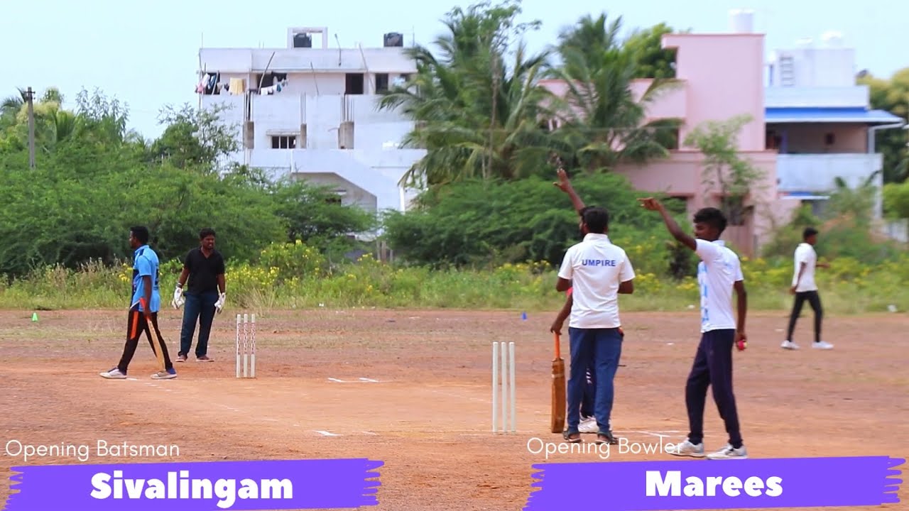 Cricket | Maravamangalam 1 Lakh Tournament | Peravurani Vs Satthur ...