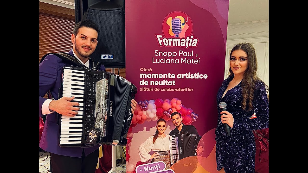 🔴 Muzică de Petrecere Luciana Matei și Snopp Paul 🔴 FORMAȚIE NUNTĂ ...
