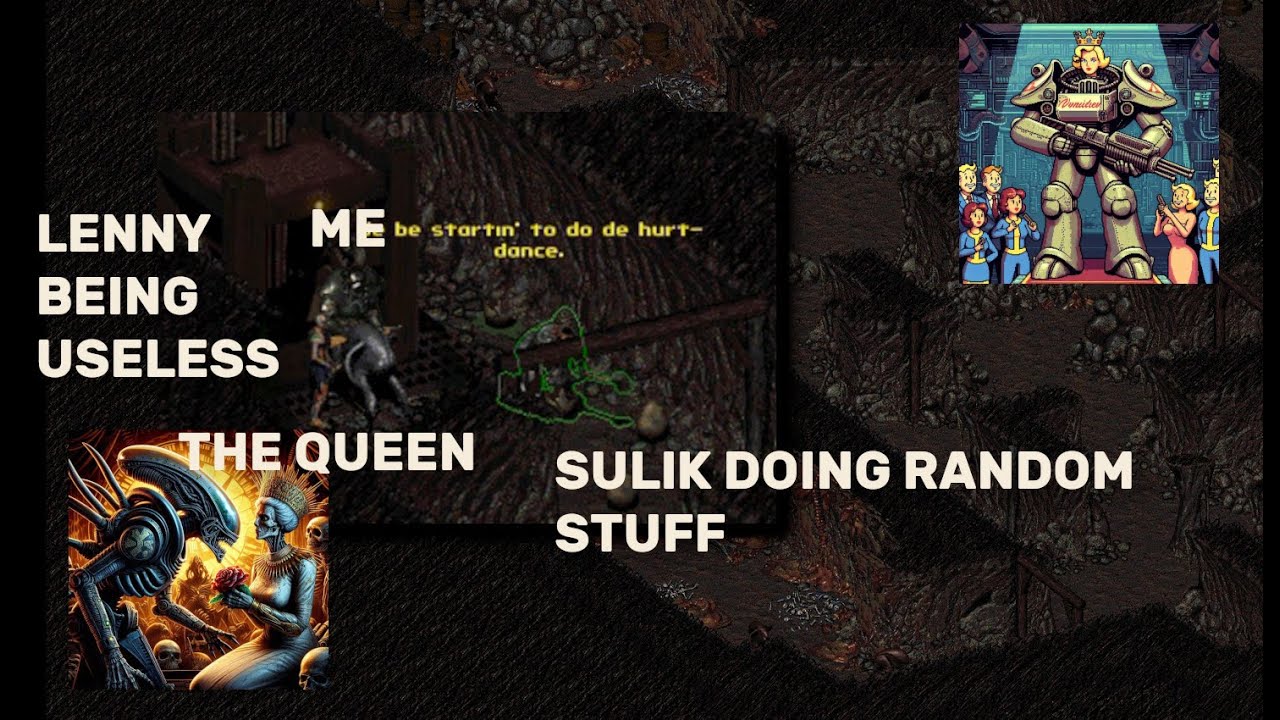 Fallout 2 - Wanamingo Queen Death in Redding - YouTube