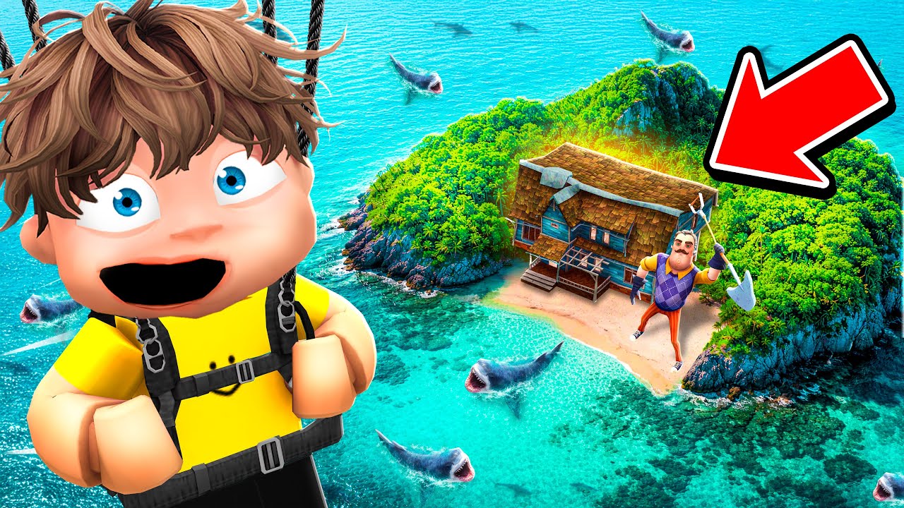 Sneaking Onto my Neighbor's PRIVATE ISLAND! (Roblox Brookhaven) - YouTube