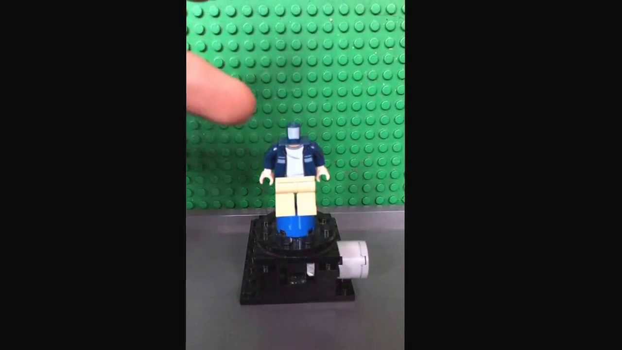 Custom built lego mini figure Steve rogers aka captain America - YouTube