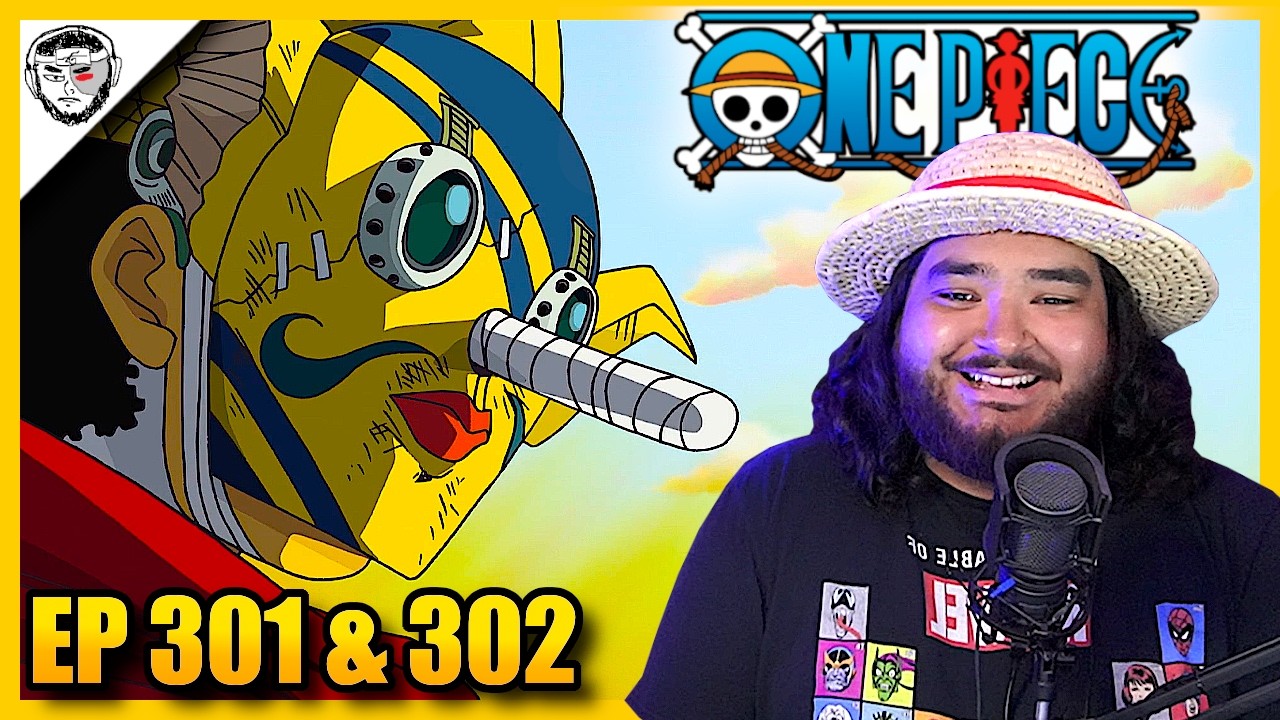 USOPP SAVES ROBIN! - One Piece Reaction Episode 301 & 302 - YouTube