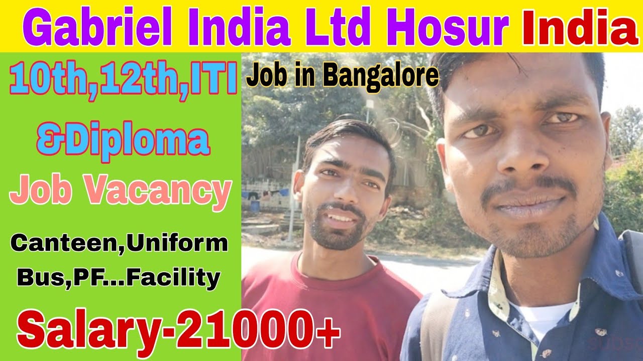 Gabriel India Ltd Hosur India // Gabriel Company Job in Bangalore # ...