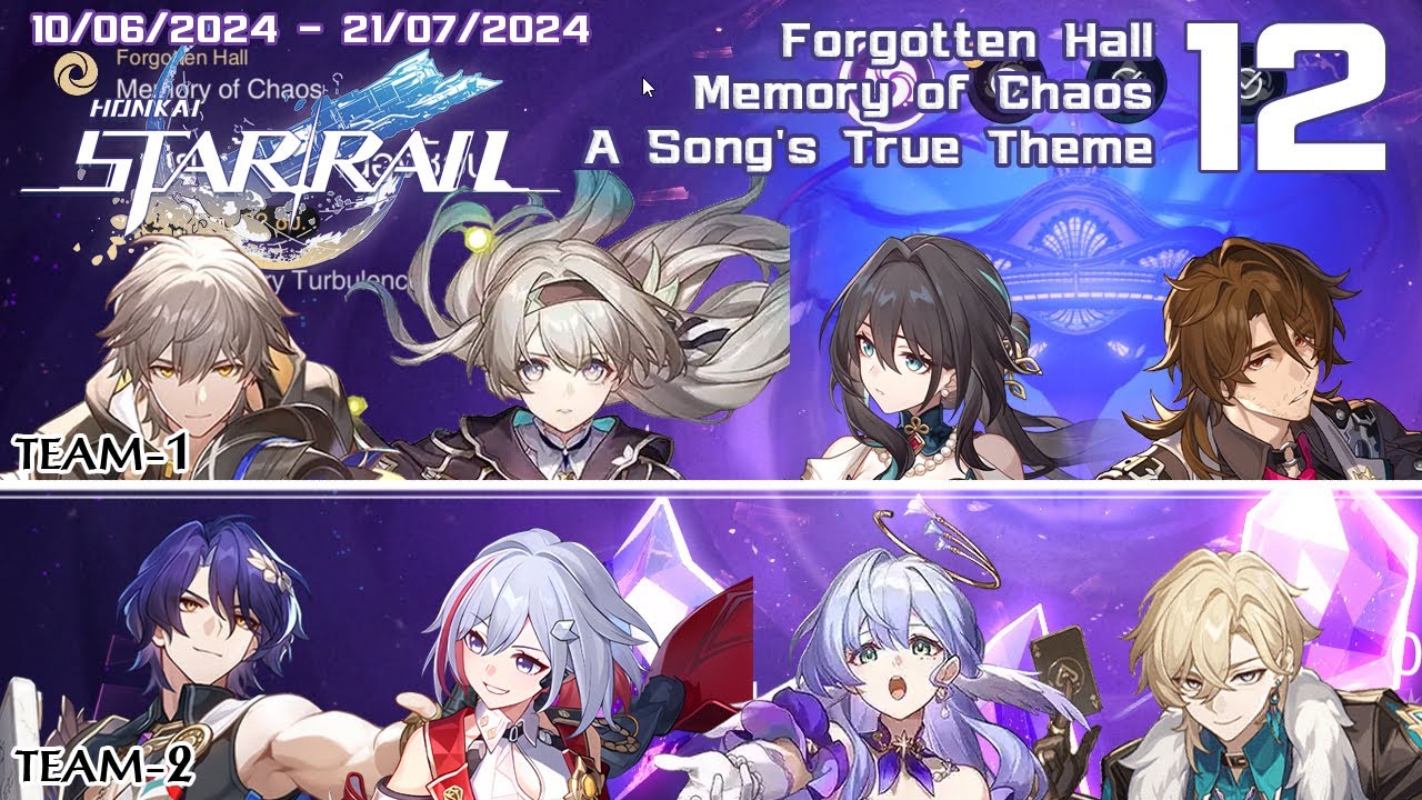 Memory of Chaos 12 - Firefly + Robin FUA - A Song's True Theme - เสียง ...