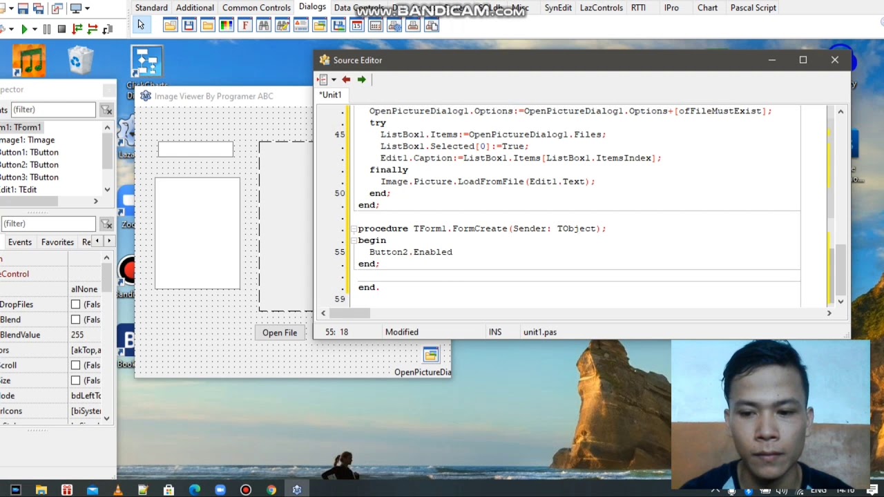 Program Lazarus, Image Viewer - YouTube