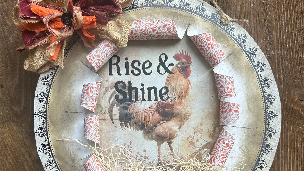 Farmhouse Rooster - YouTube