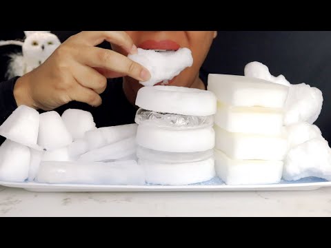 ASMR ICE BUFFET/ JUST BITES @14:34