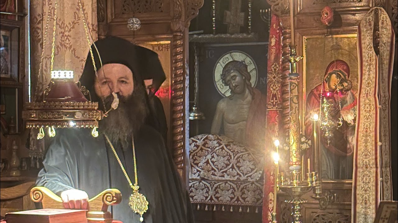 Service after the Trapeza - St. James Monastery - YouTube