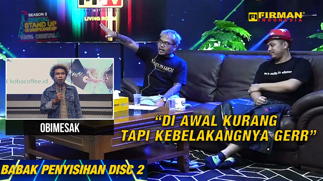 Stand Up Obi Mesak | Saya Dan Ebel Mau Jual Nasi Kuning Pake Jas ...