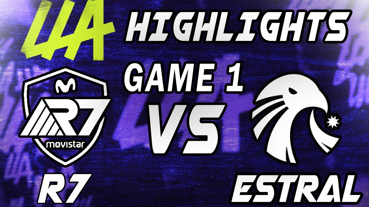 Rainbow7 vs Estral Esports Game 1 highlights - LEAGUE OF LEGENDS - LLA ...