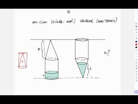 2025 AYT SORU TAHMİN (KATI CİSİM) KONİ SİLİNDİR ÇEVİRME 2