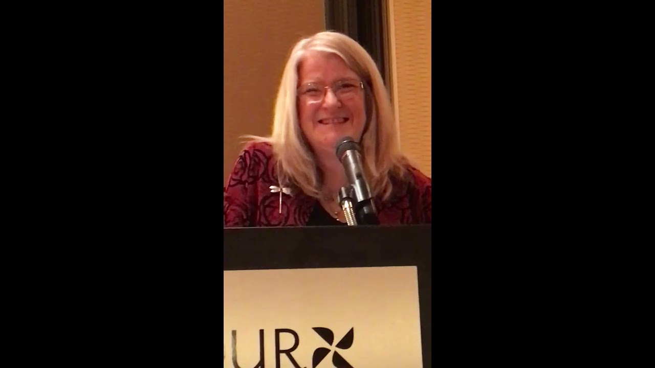 (12/01/18) Me, Jenny Hallett, speaking at the 2nd Annual Just Listen ...