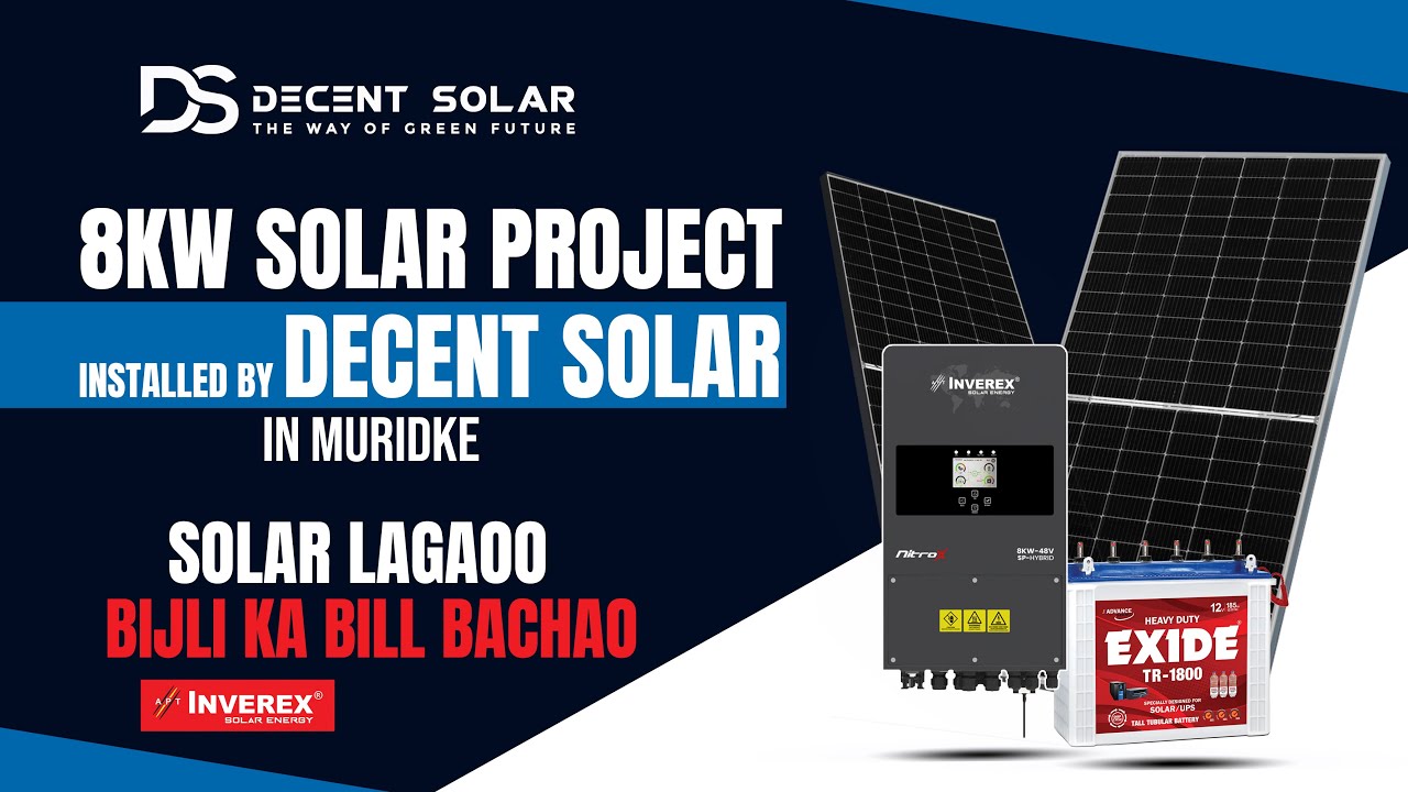 8KW Solar System With Net Metering Installed By Decent Solar In Fish ...