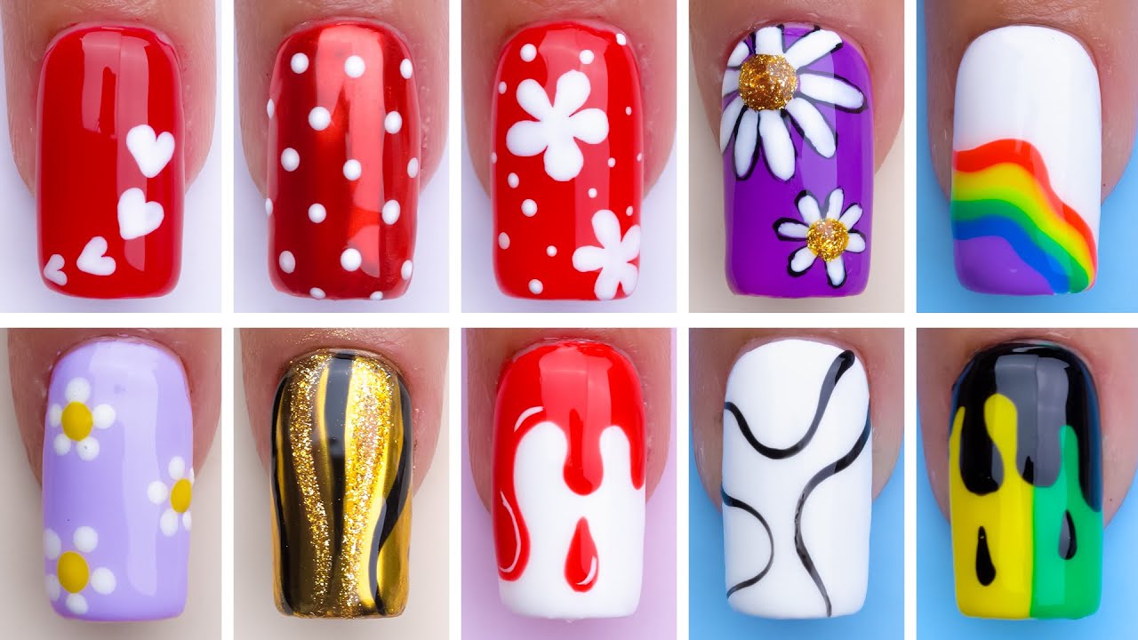 Trending Nail Art Designs 2026 | Easy Nail Art Compilation | Best Nail ...
