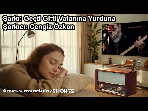 Cengiz Özkan ''Geçti Gitti Vatanına Yurduna'' | #4mevsimşarkılarShorts #DikeyVideolar #CengizÖzkan