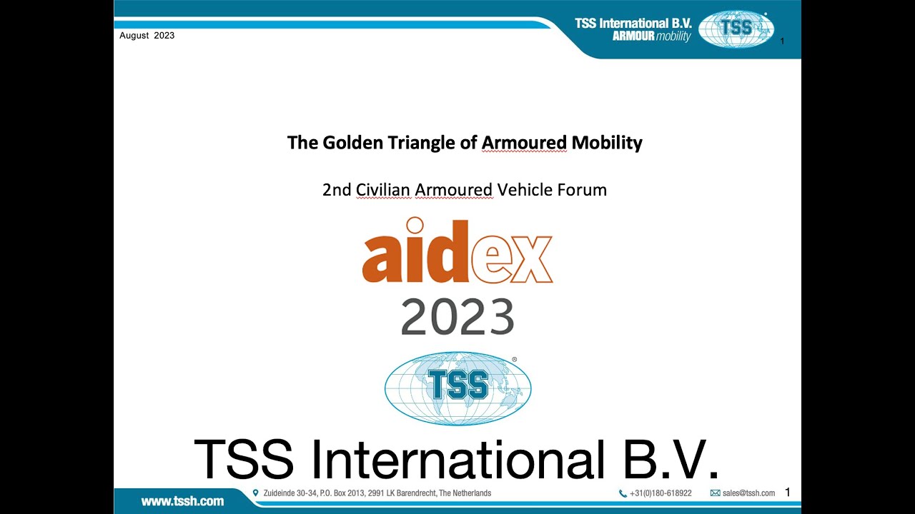 The Golden Triangle of Armoured Mobility - YouTube