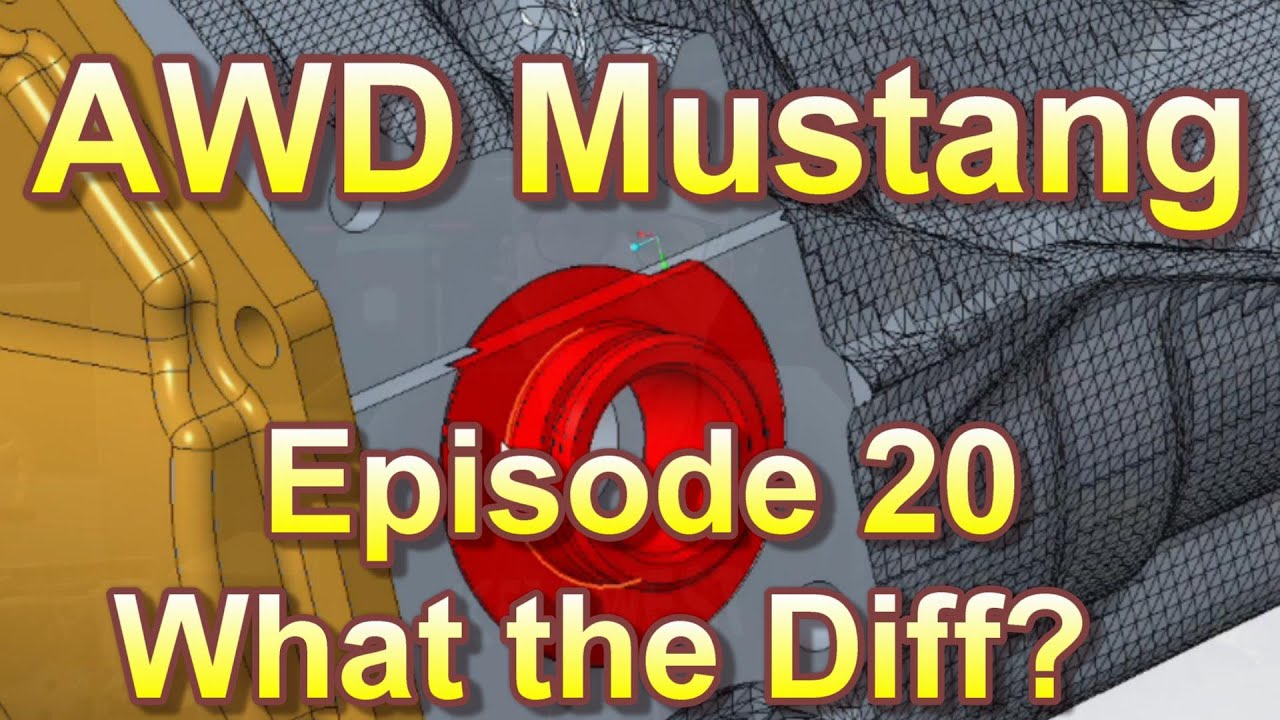 Front Differential Mods for the All Wheel Drive Mustang - Ep-20 of ...