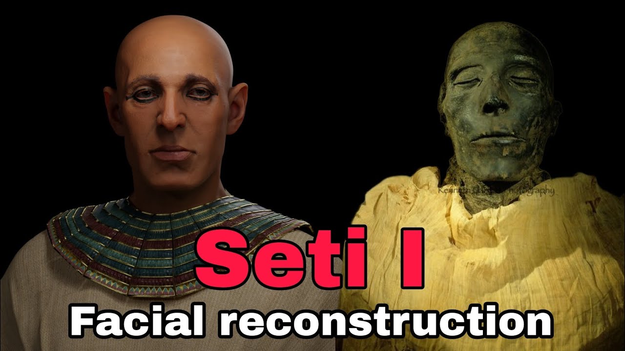 Facial reconstruction of king Seti I 👑🇪🇬 - YouTube