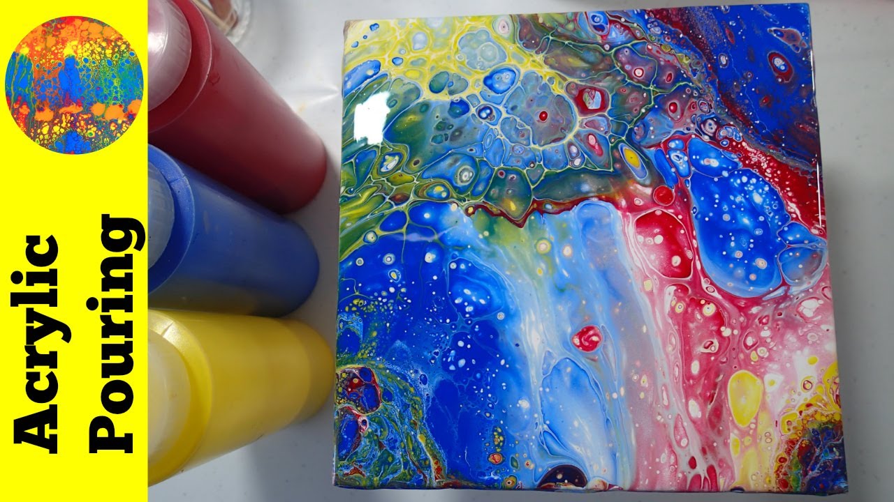 Mastering Flip Cup and Dirty Pour Techniques (Using Primary Colors ...